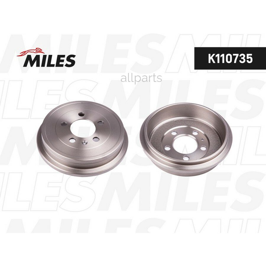 MILES K110735 Барабан тормозной AUDI A2/SKODA FABIA/VW POLO