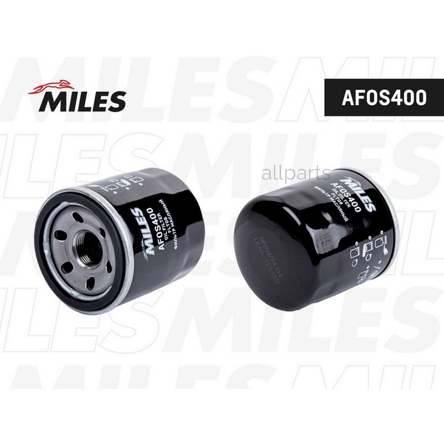 MILES AFOS400 Фильтр масляный HYUNDAI/KIA/NISSAN/RENAULT