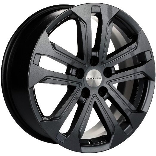 Колесный диск Khomen KHW 1803 7x18 5*108 ET46 DIA63.3 Black