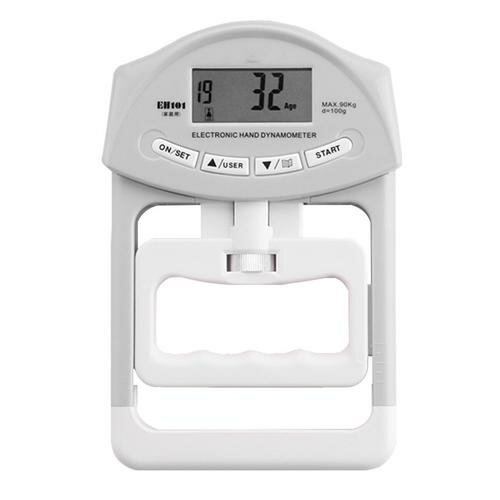 Цифровой электронный динамометр для измерения силы захвата мышц 198 Lbs / 90 Kg для физических упражнений