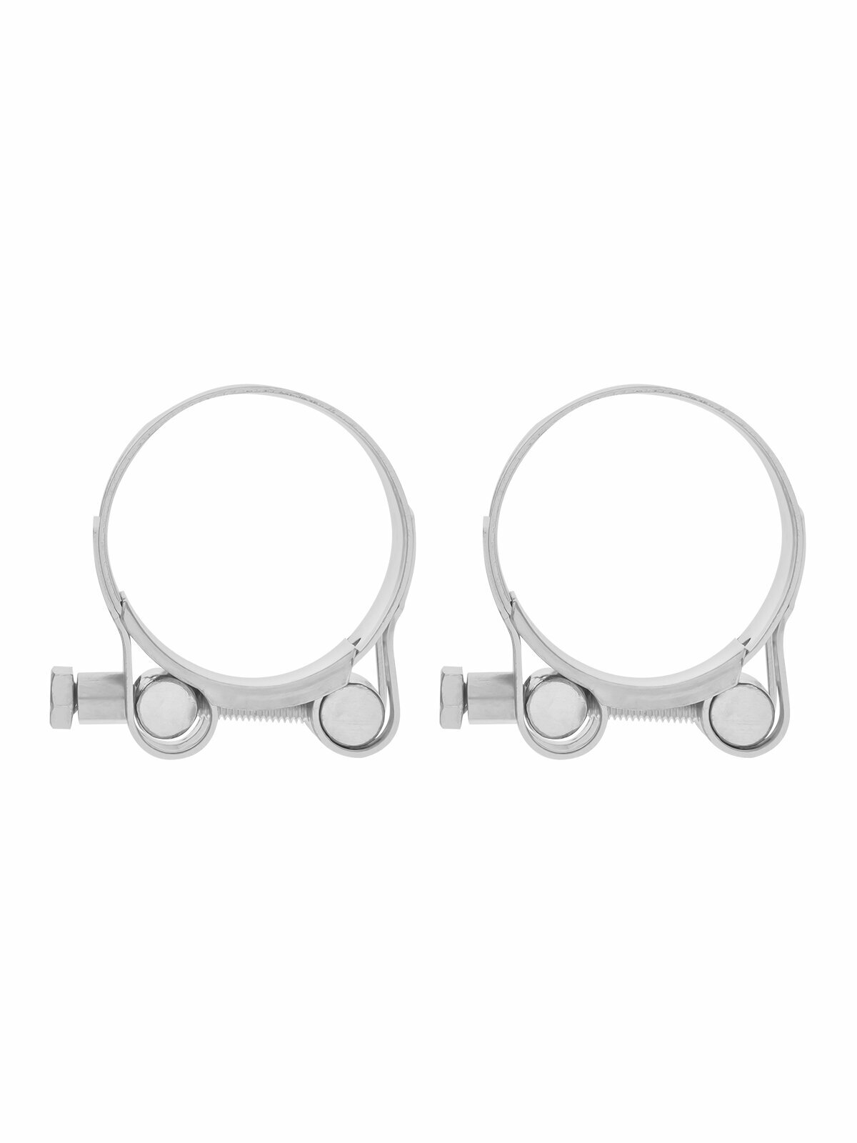 Хомуты металлические Сибртех силовые 44-47 мм, ширина 22 мм, шарнирные, W1, 2 шт 47537