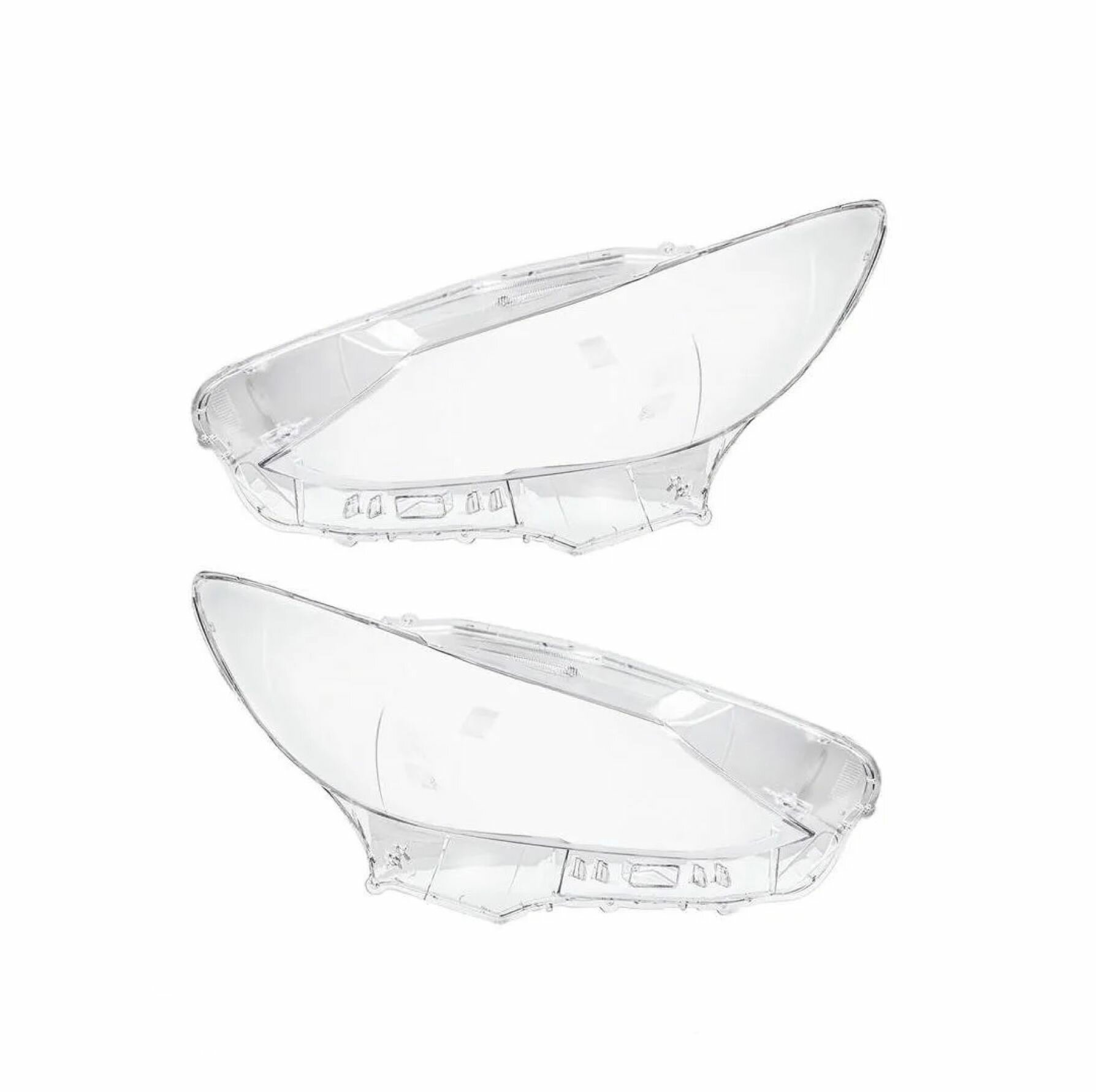 Стекла фар Mazda 6 III GJ рест. 2015-2018 (комплект 2шт)