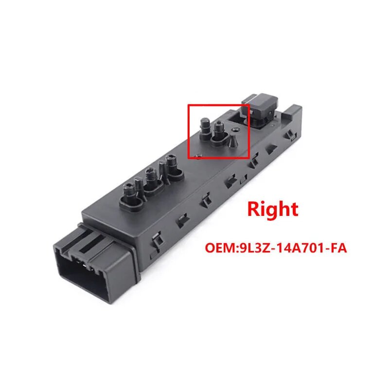 Автомобильный левый и правый регулятор сиденья с электроприводом, переключатель управления для Ford 15 Explorer 2014 F150 07-17, Expedition 9L3T-14B709-FAW 9L3Z-14A701-FA Right