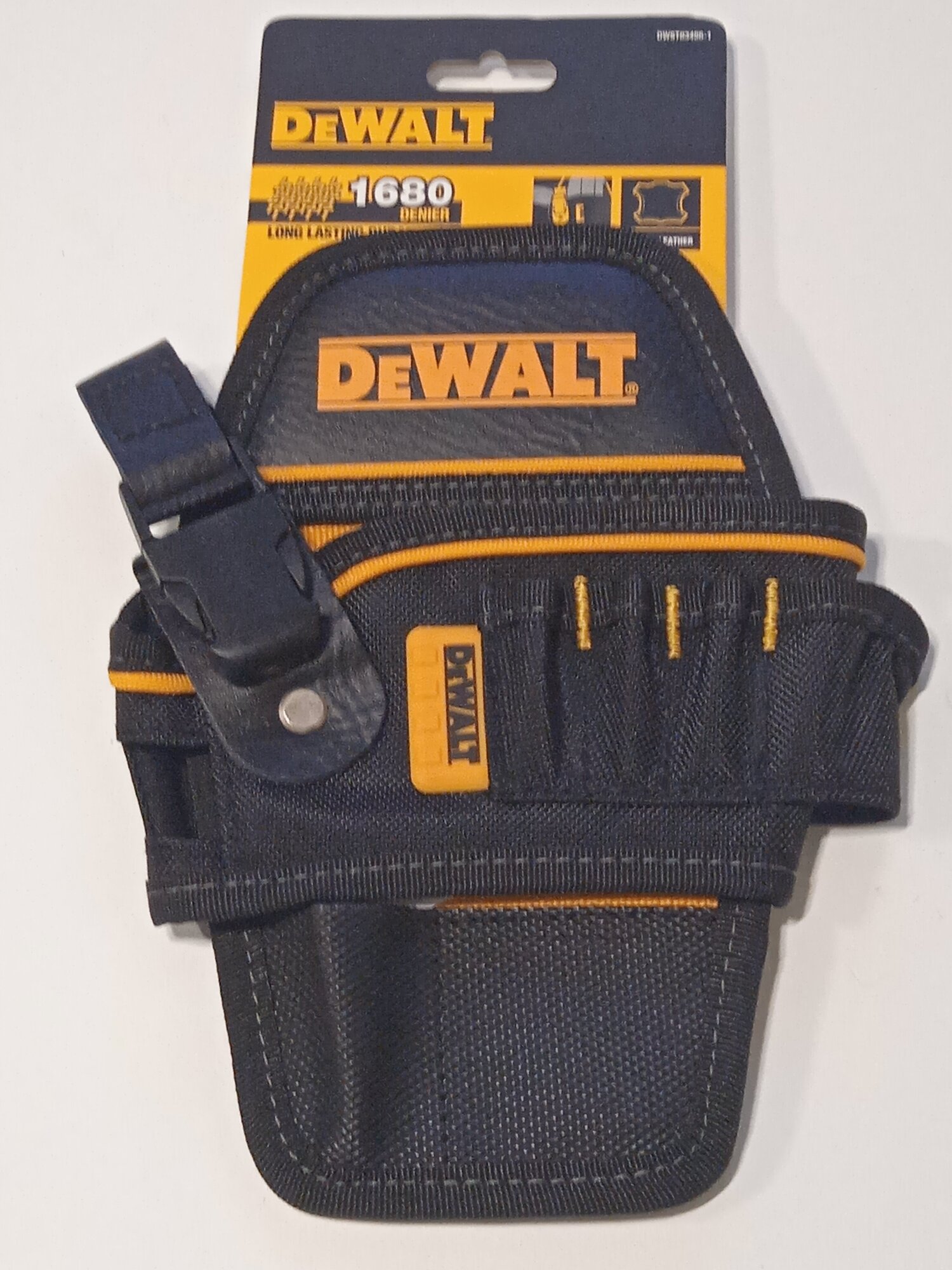 Сумка-кобура, для электроинструмента Dewalt, 6 отсеков, черная/желтая