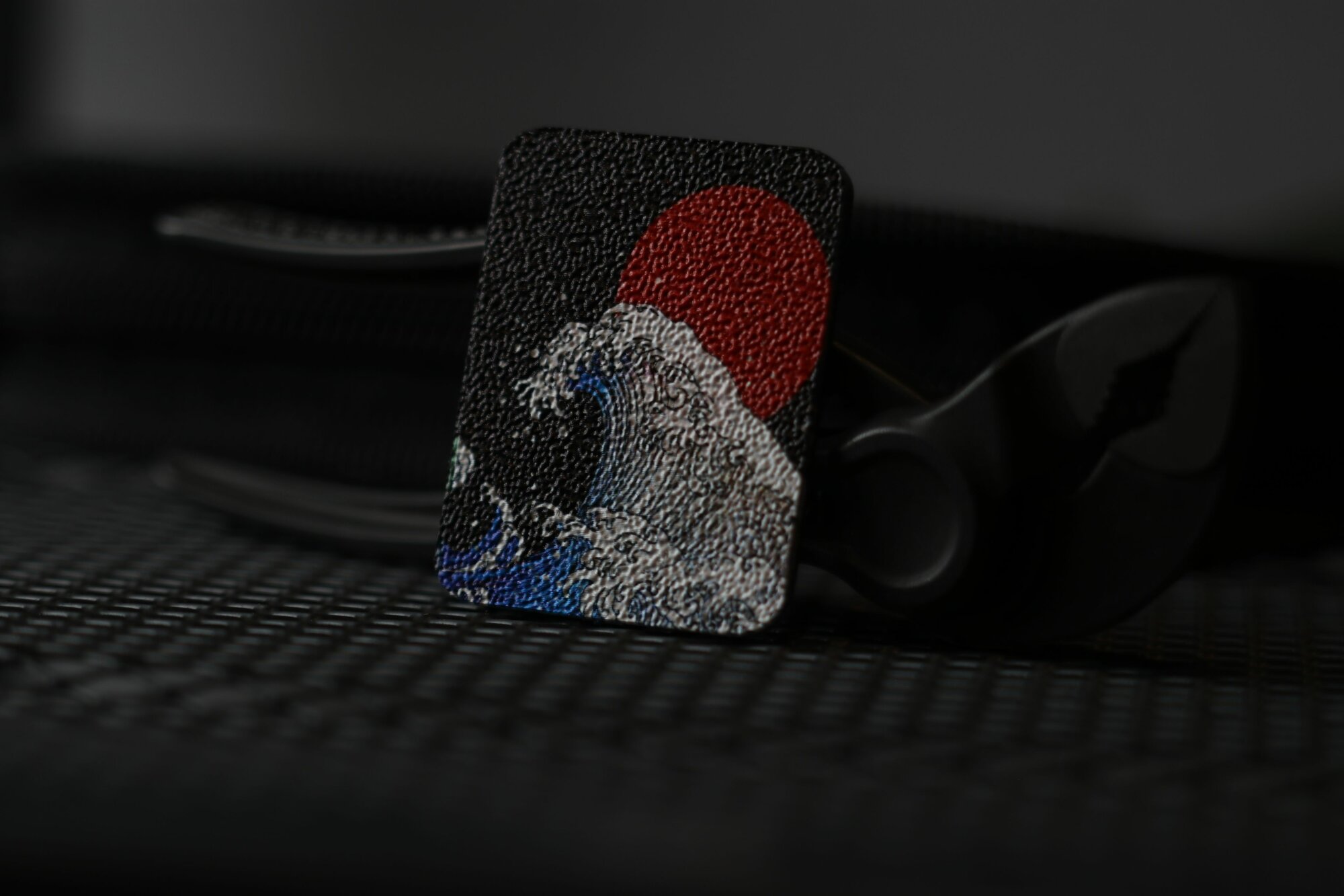 Шеврон Япония из АБС пластика , патч на рюкзак