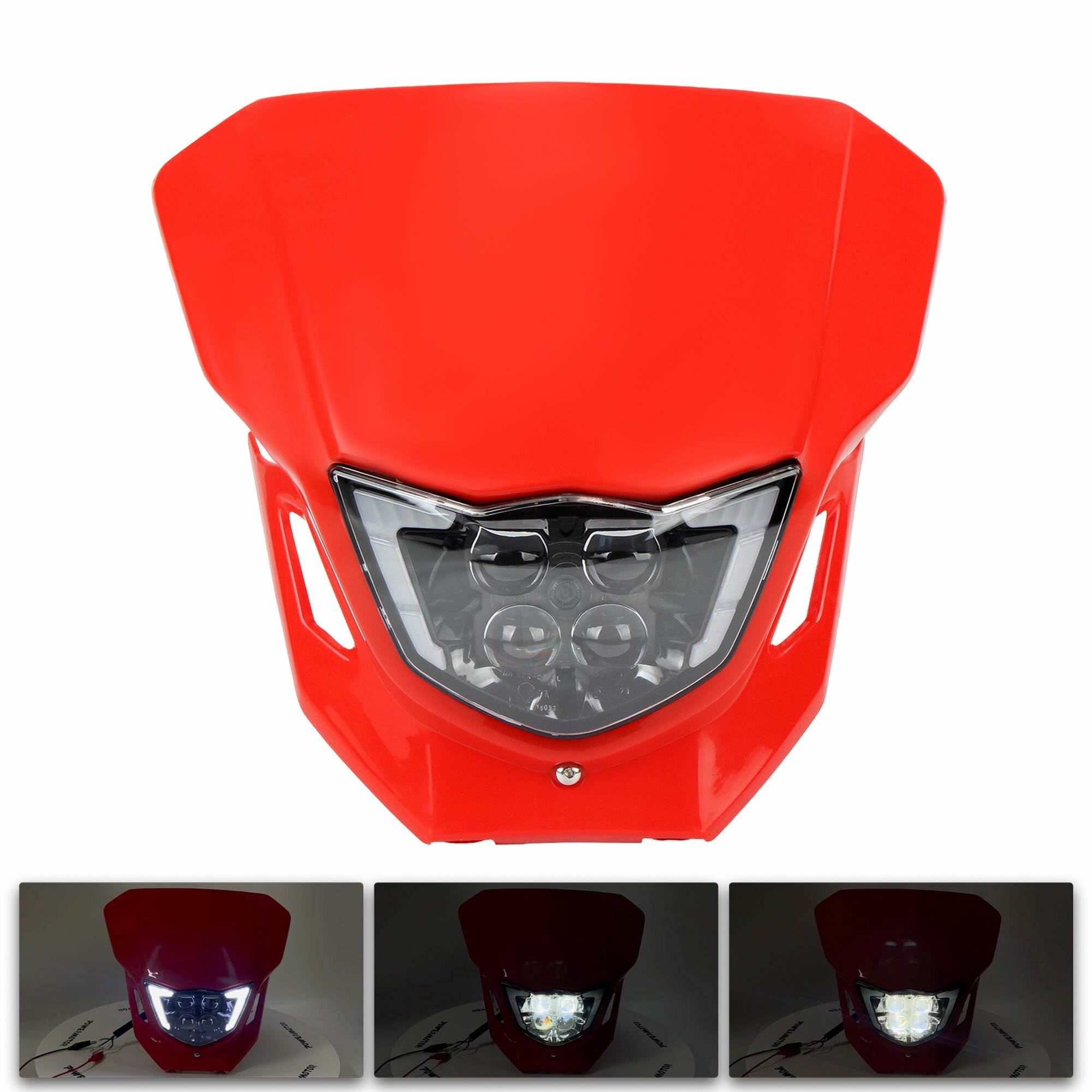 Светодиодные фары для мотоциклов, подходящие для внедорожных мотоциклов