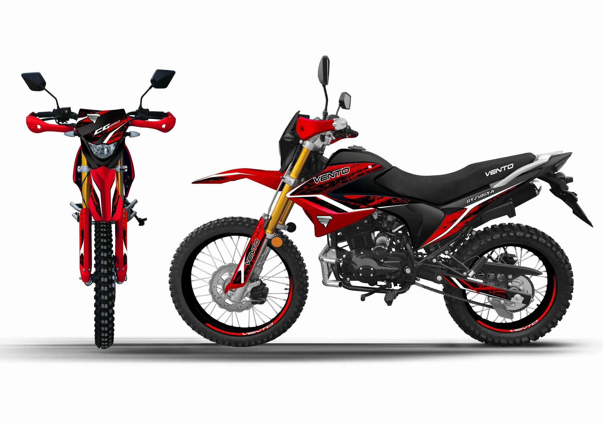 Мотоцикл VMC ENDURO CG250 250cм3 (RED)