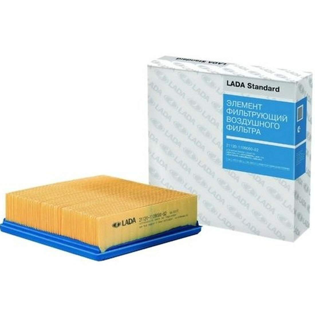 Фильтр воздушный Lada 21120-1109080-82 (ВАЗ 2110-12 инжектор)