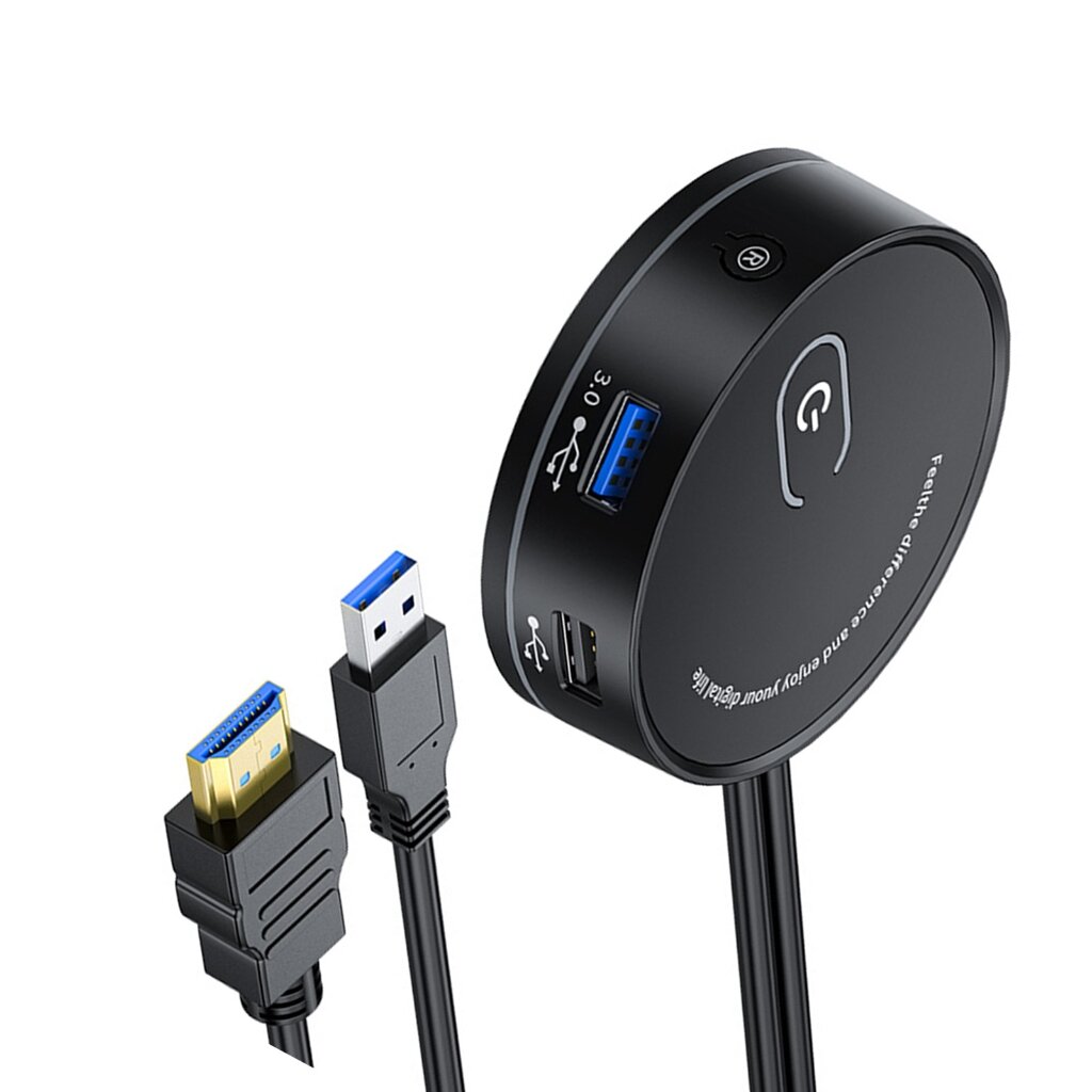 Кнопка управления питанием настольного компьютера USB-адаптер с расширением и легким доступом