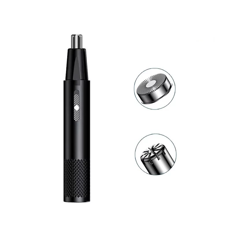 Xiaomi MIJIA Электронный триммер для носа Black Double blade