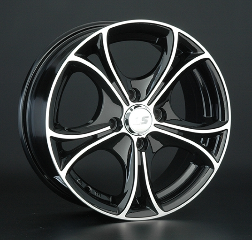 Диск колесный LS Wheels 393 7,5x17 5x114,3 Dia73.1 ET45 цвет BKF (черный)