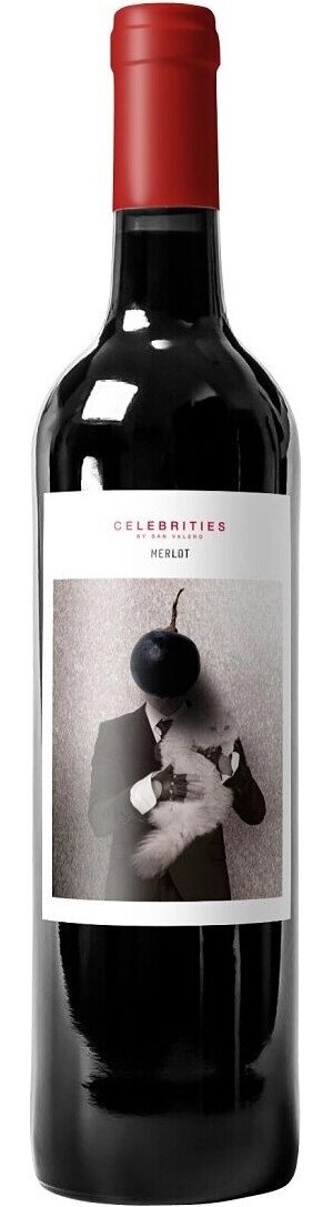Вино Bodegas San Valero, "Celebrities" Merlot, Carinena DOP, 2020