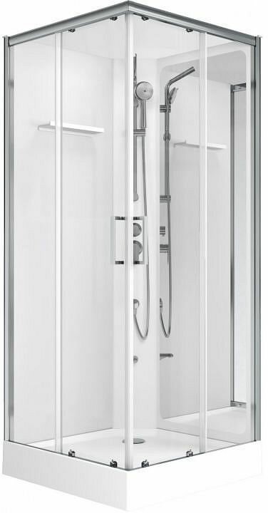 Душевая кабина Aquanet Passion S 3.0 90x90, прозрачное стекло