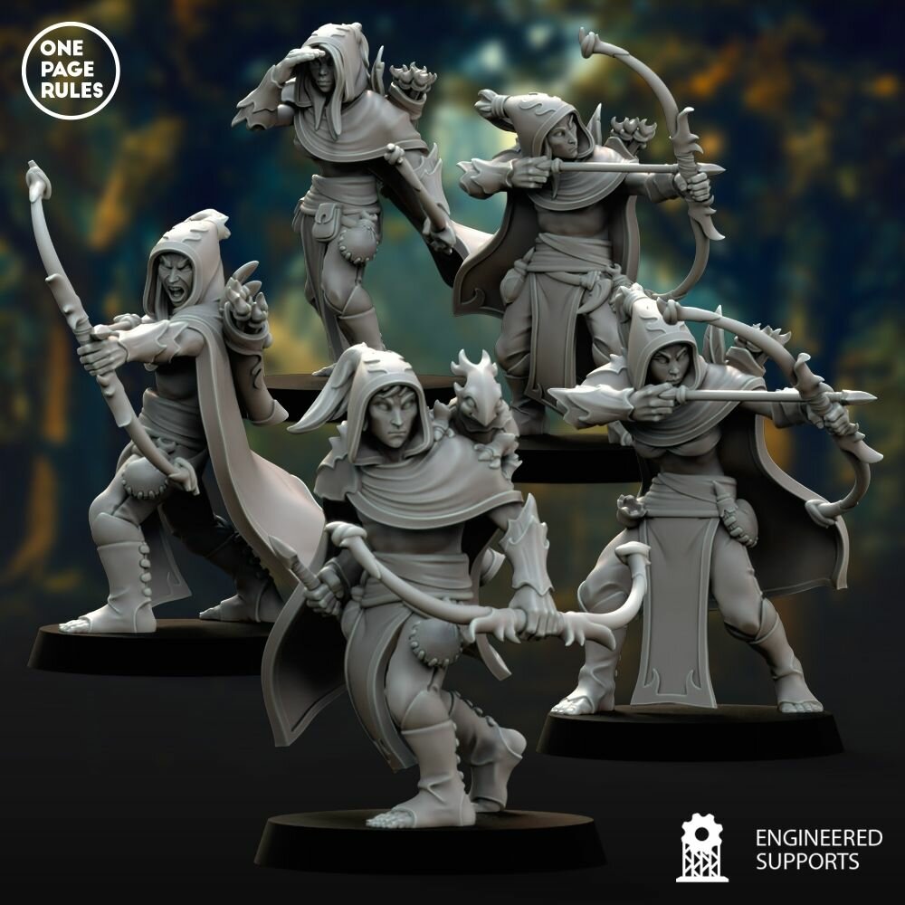 Миниатюра Warhammer Wood Elves/ Scouts