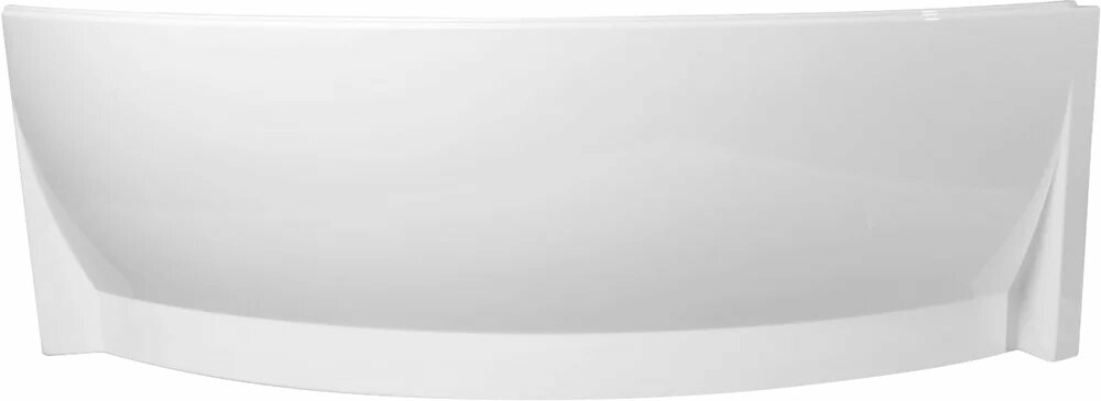 Экран STWORKI Лунд R из полистирола, белый, экран под ванну, правый, округлый