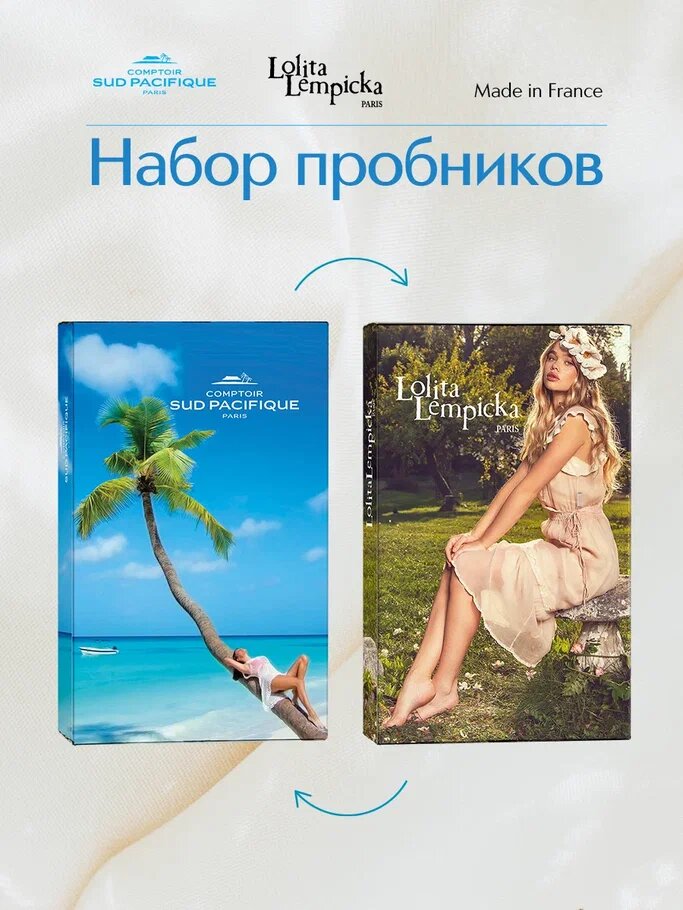 Парфюмерный набор Супер Хиты Sud Pacifique + Lolita Lempicka