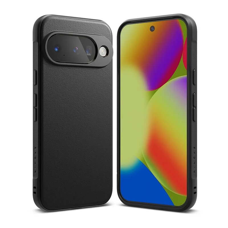 Ringke Onyx, совместимый с чехлом Google Pixel 10, противоударный нескользящий тонкий чехол из ТПУ Black for Pixel 10