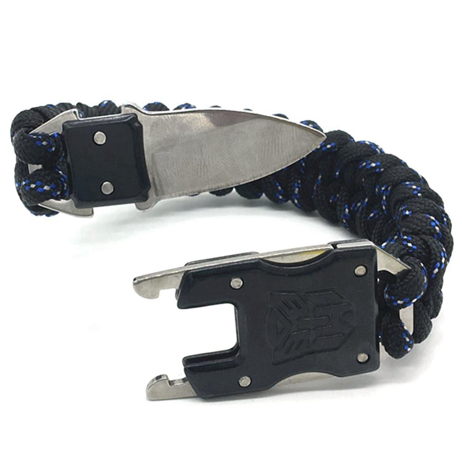 Браслет для выживания из паракорда, многоцелевой браслет для выживания на природе, кемпинга, пеших прогулок, рыбалки