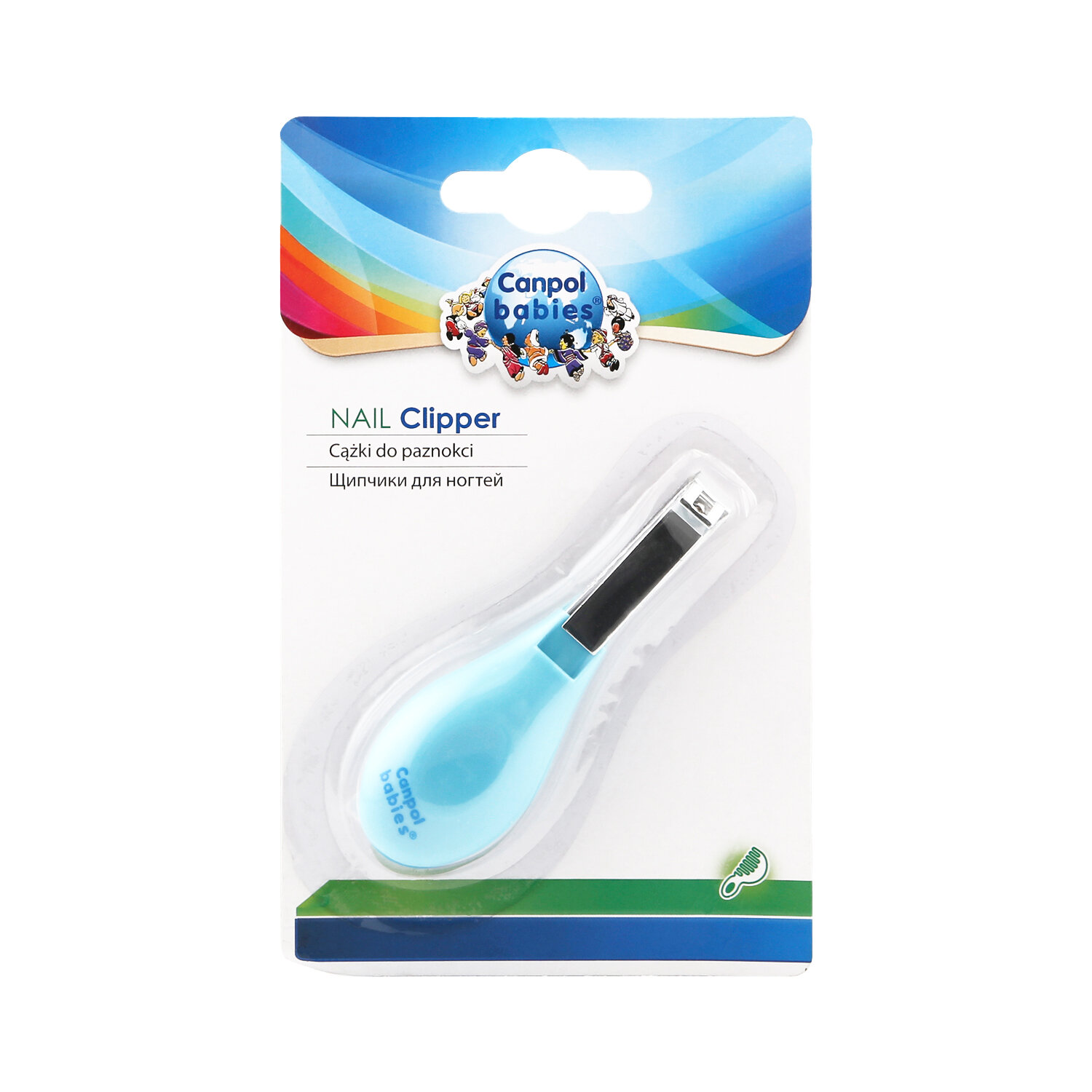 Щипчики для ногтей Canpol Babies, 9/808, округлые, пластик, металл