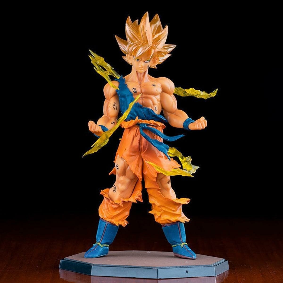 【FUN LIVE】 16 см фигурка Сон Гоку Супер Сайян аниме Dragon Ball Goku DBZ фигурка модель подарки коллекционные фигурки дл