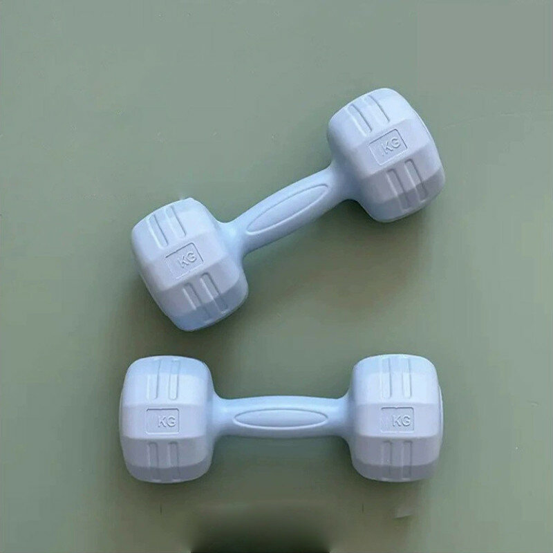 Dumbbells set nike stylish pink and green for women, домашний фитнес йога