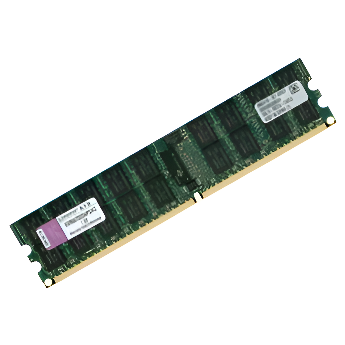 Серверная оперативная память DIMM DDR2 2Gb, 667Mhz, Kingston, ECC, REG, CL5, 1.8V (KVR667D2D4P5/2G)