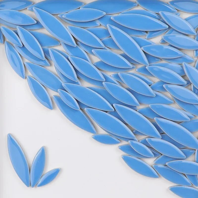 Керамические мозаичные плитки с листьями ивы