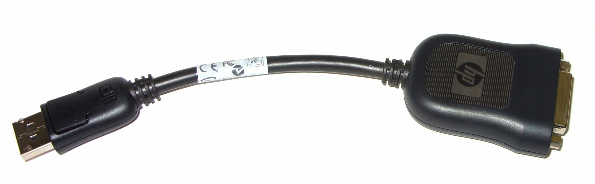 Переходник HP (Foxconn) Display Port (DP) To DVI-D SL Adapter 0.2m/20cm(481409-001)