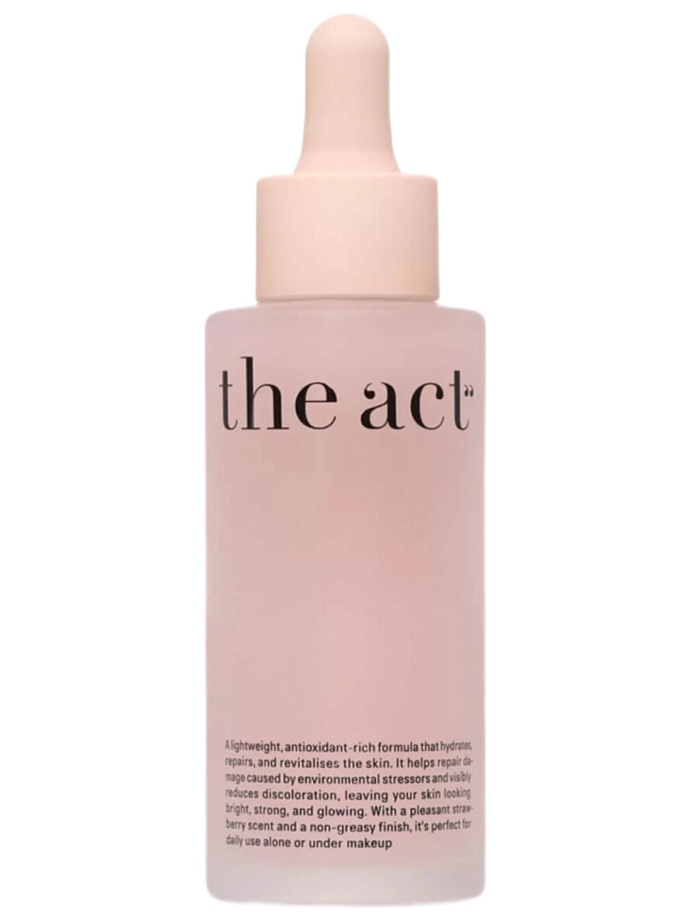 Сыворотка флюид The Act для сияния кожи лица с гиалуроновой кислотой, 50 мл