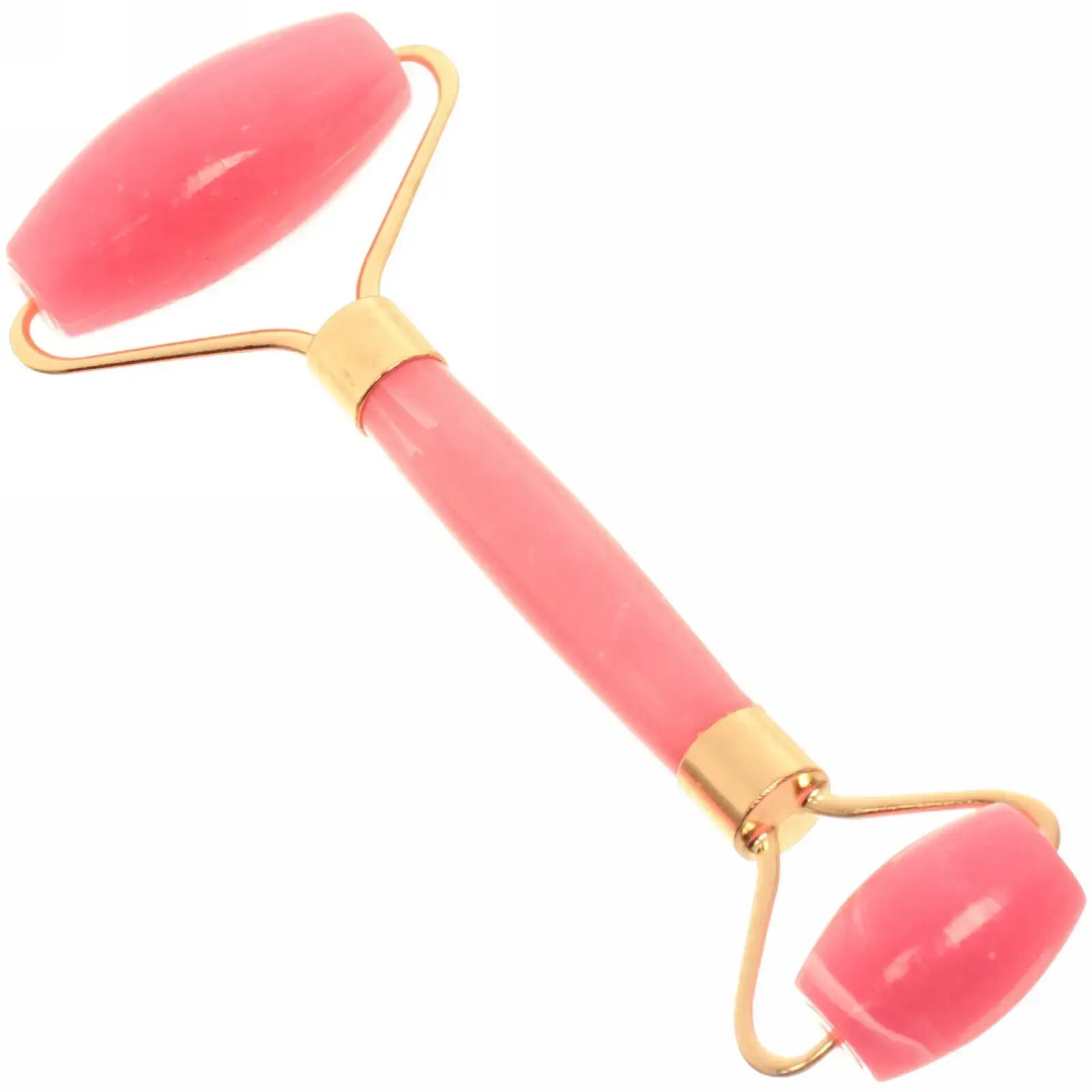 Массажер для лица и шеи «Gua sha», розовый кварц, лимфодренажный эффект