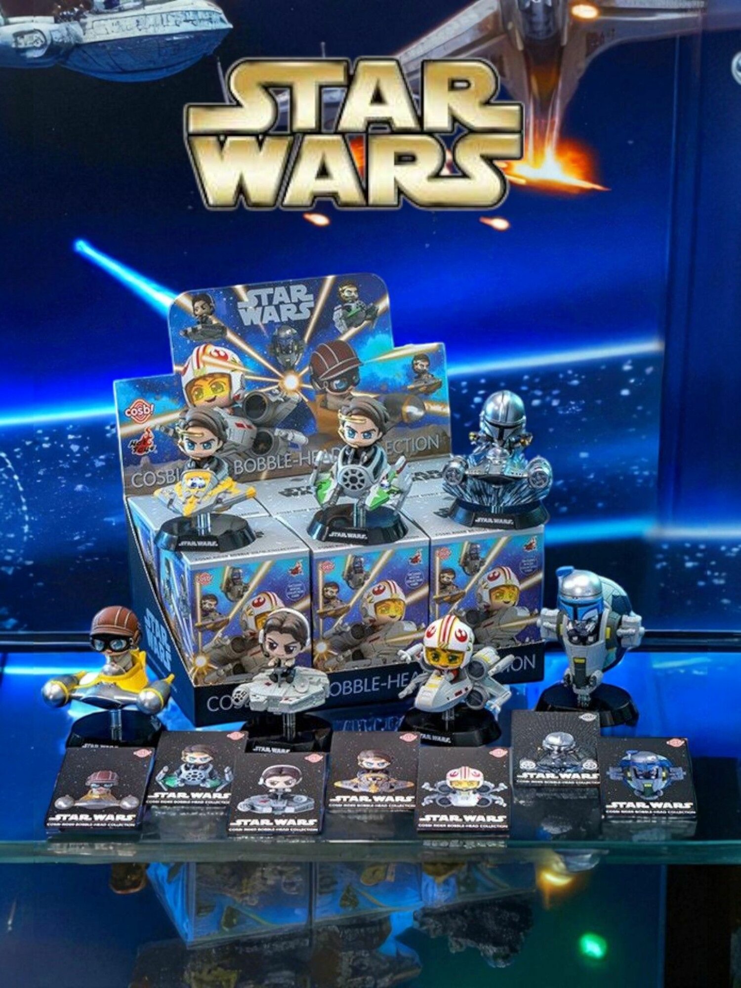 Фигурка Hot Toys Cosbi Rider Star Wars Звездные Войны 8-10 см Случайная