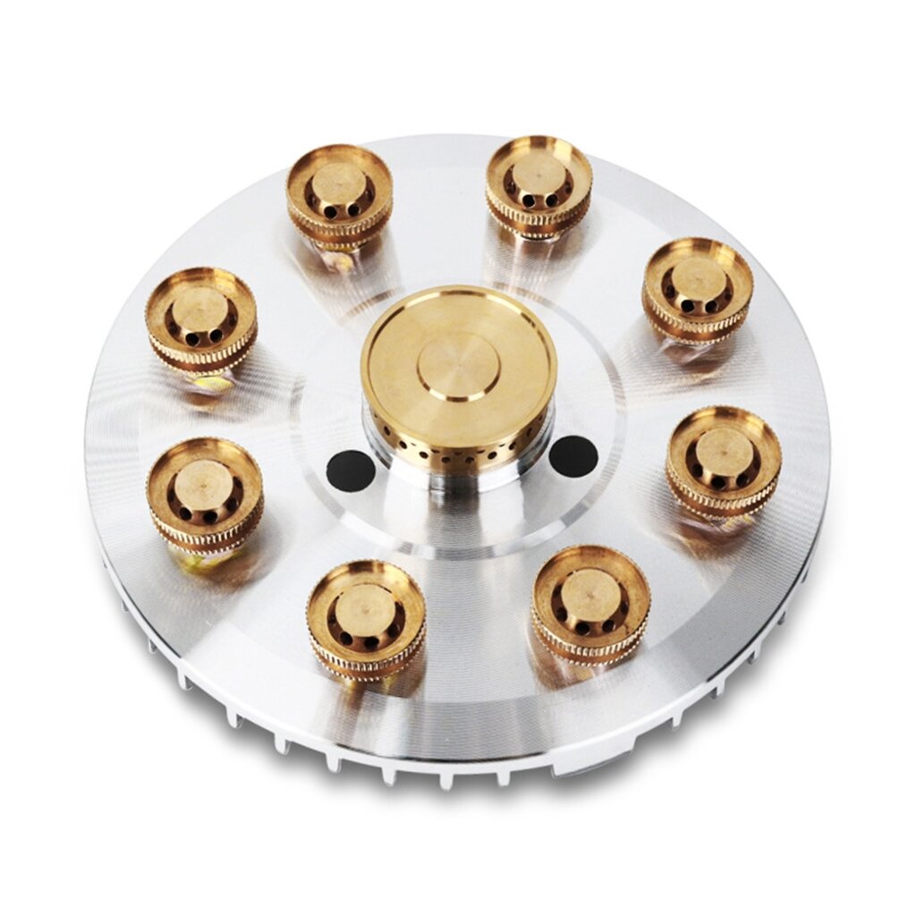 Аксессуары для бытовых плит с 9 сердечниками, Плита с медной насадкой, Газовая плита, Плита с сильным жаром, для домашней кухни на открытом воздухе