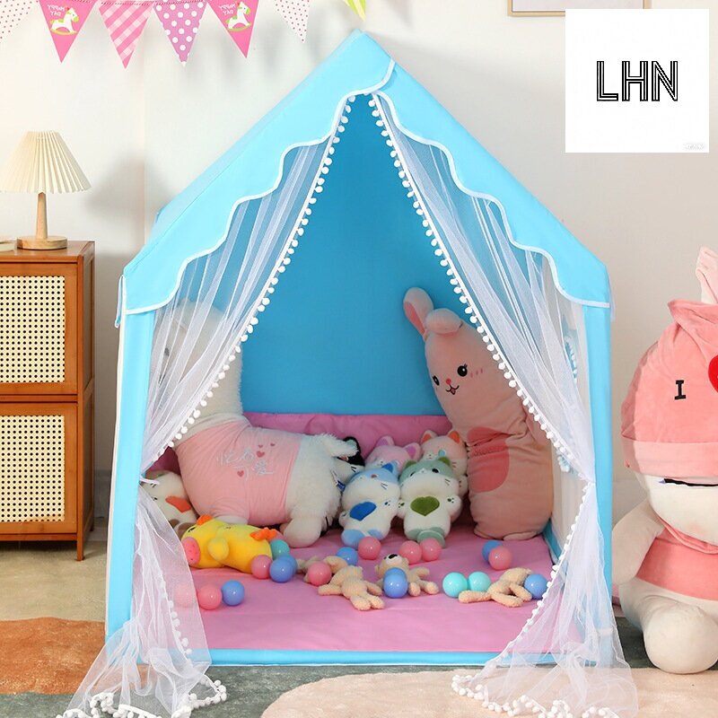 Игровой домик Nopino "Голубая Сакура Хаус", полиэфирная ткань, для детей 4-6 лет