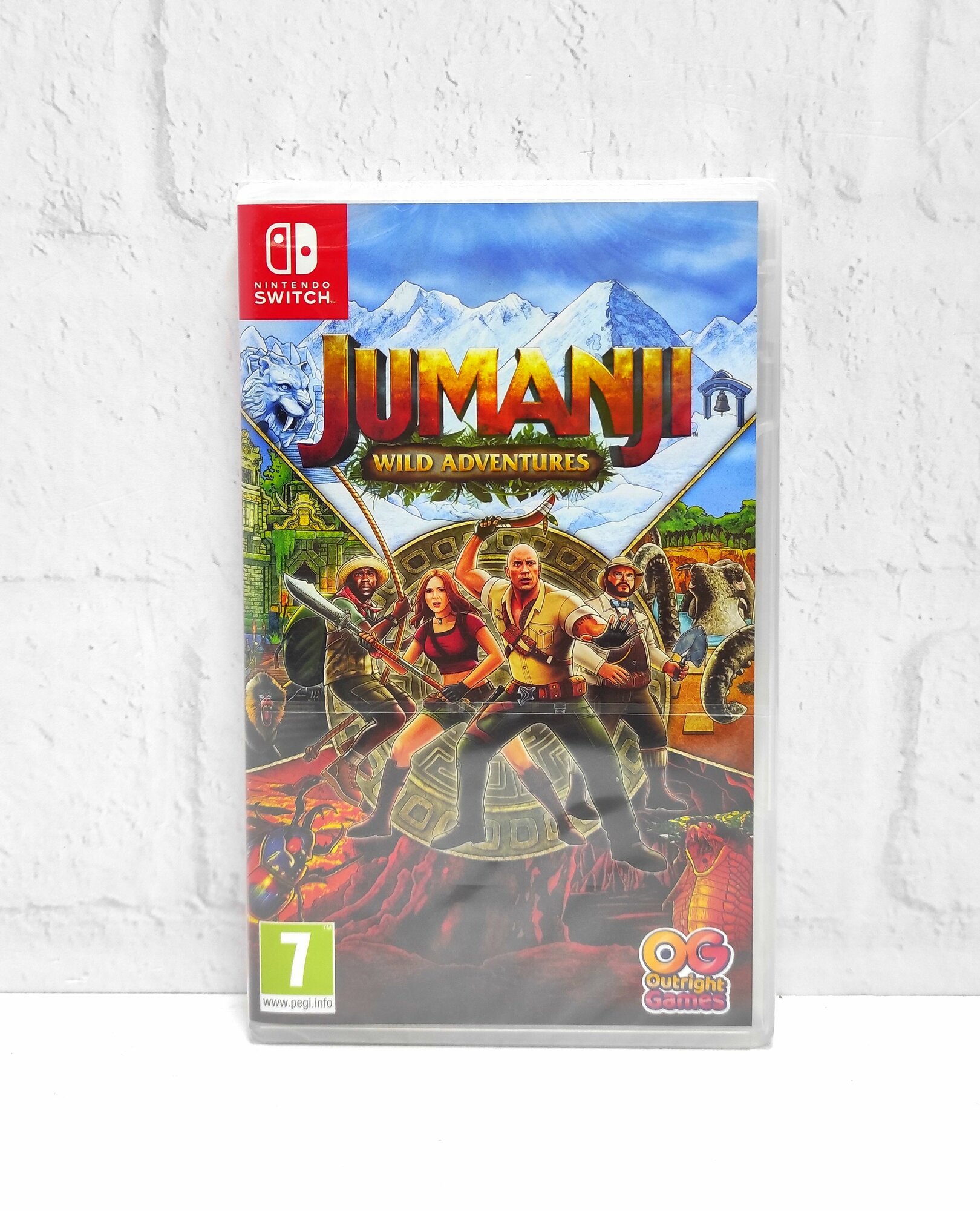 Jumanji Wild Adventures Джуманджи Дикие Приключения Английский язык Видеоигра на картридже Nintendo Switch