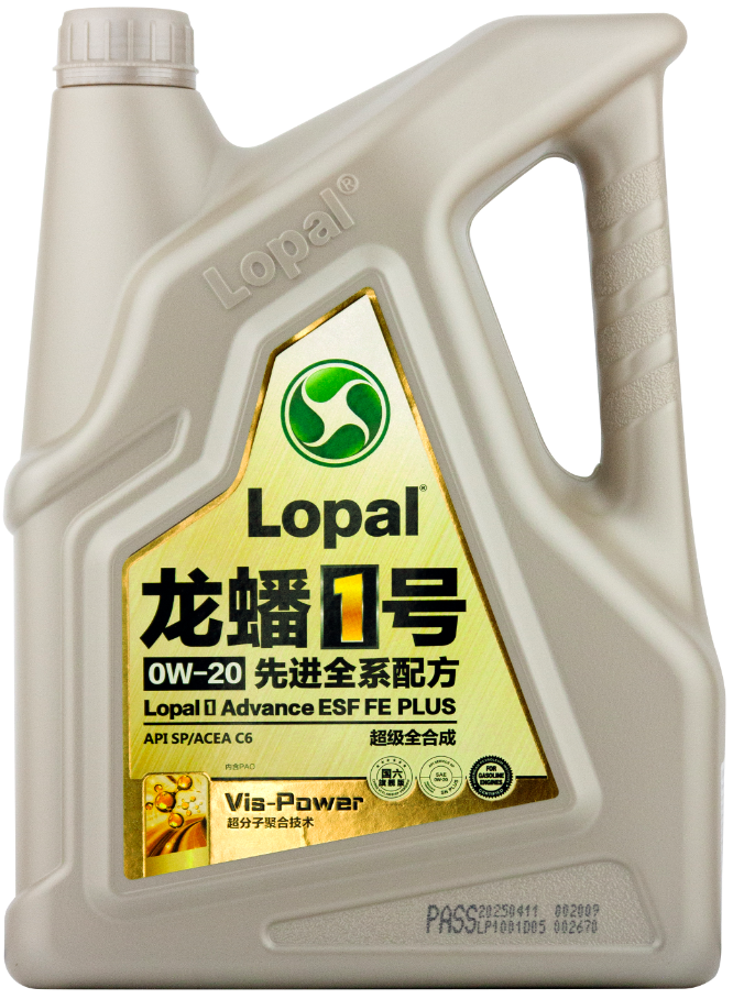 Lopal Моторное масло Lopal 1 Advance ESF FE PLUS 0W-20 синтетическое 4л