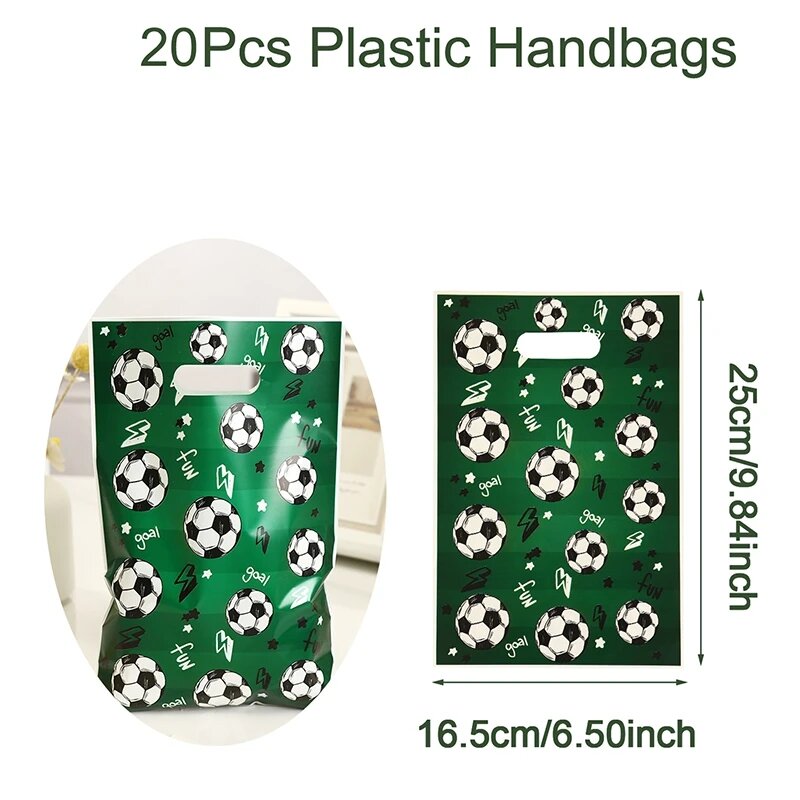 Футбольная коробка для конфет Зеленый, 20pcs