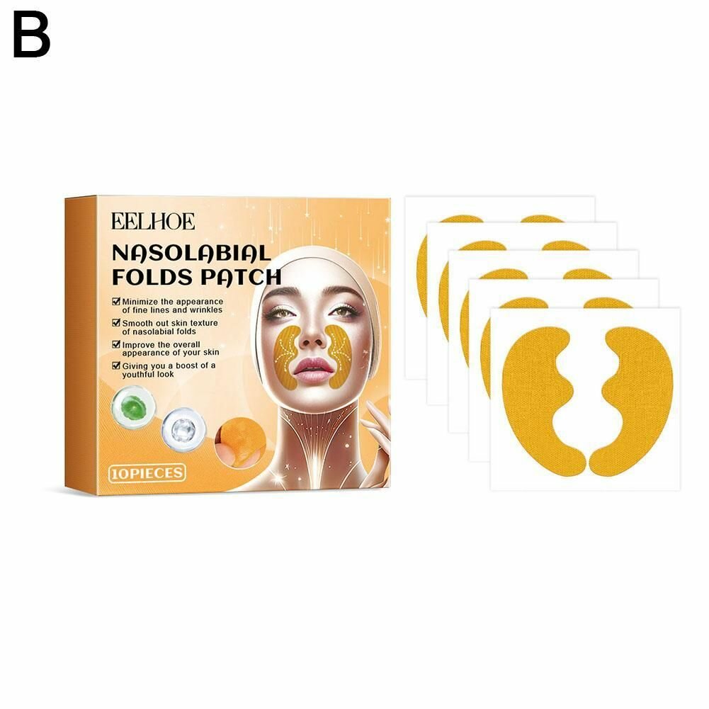 Патчи для лба от морщин / Тейпы коллагеновые 10 шт. / Лифтинг эффект, выравнивающие рельеф и тон кожи, с увлажняющим и питательным эффектом