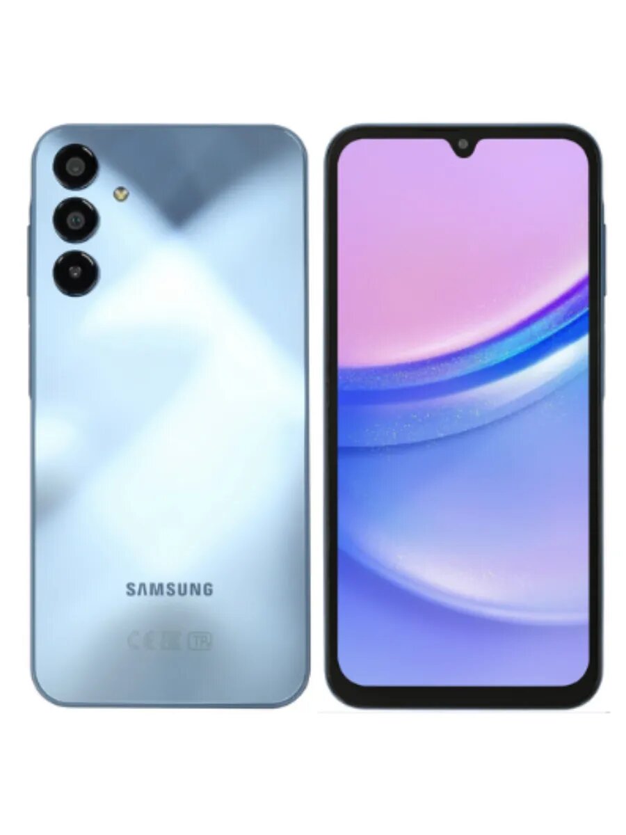 6.5" Смартфон Galaxy A15 SM‑A155F LTE 8+256 ГБ синий РСТ