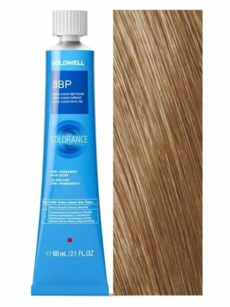 Goldwell Colorance - Тонирующая крем-краска для волос 8BP жемчужный блонд 60 мл