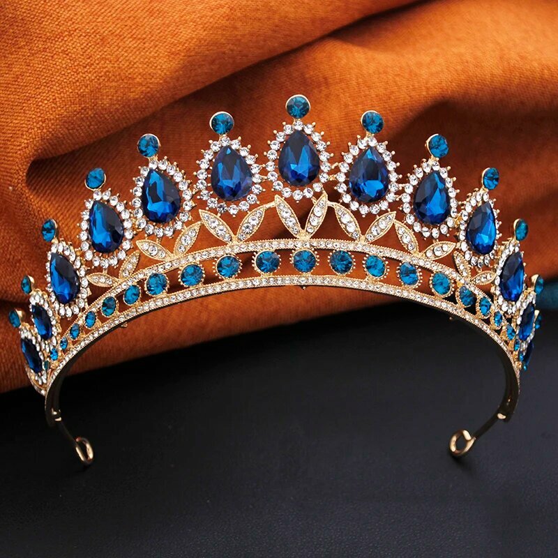 Короны для волос Cenmon Vintage Blue