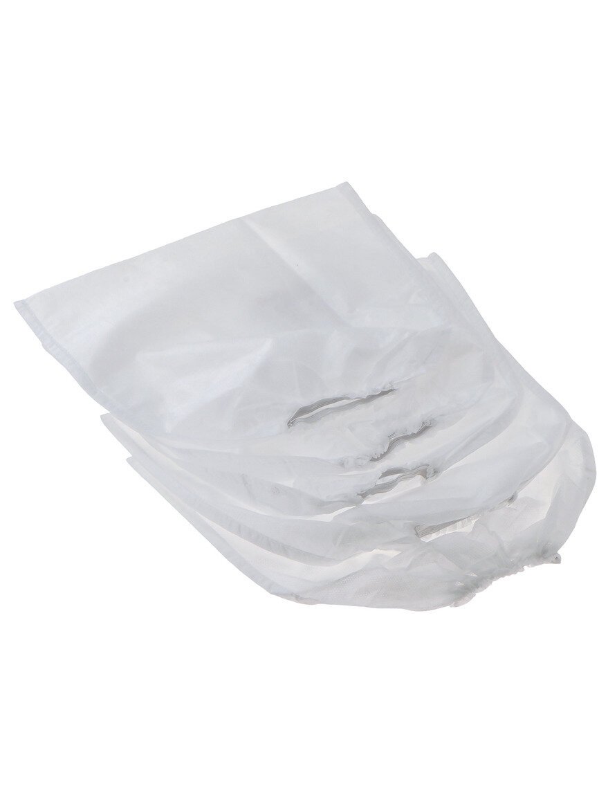 Мешки синтетические 5 шт для маникюрного пылесоса, 240*240 мм, подходит для диаметров от 80 до 140 мм