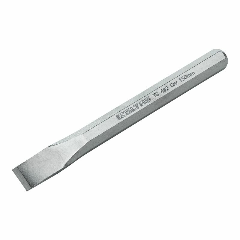 Зубило плоское 8-гранное 150 мм, IZELTAS, 5510230150, 13000001697