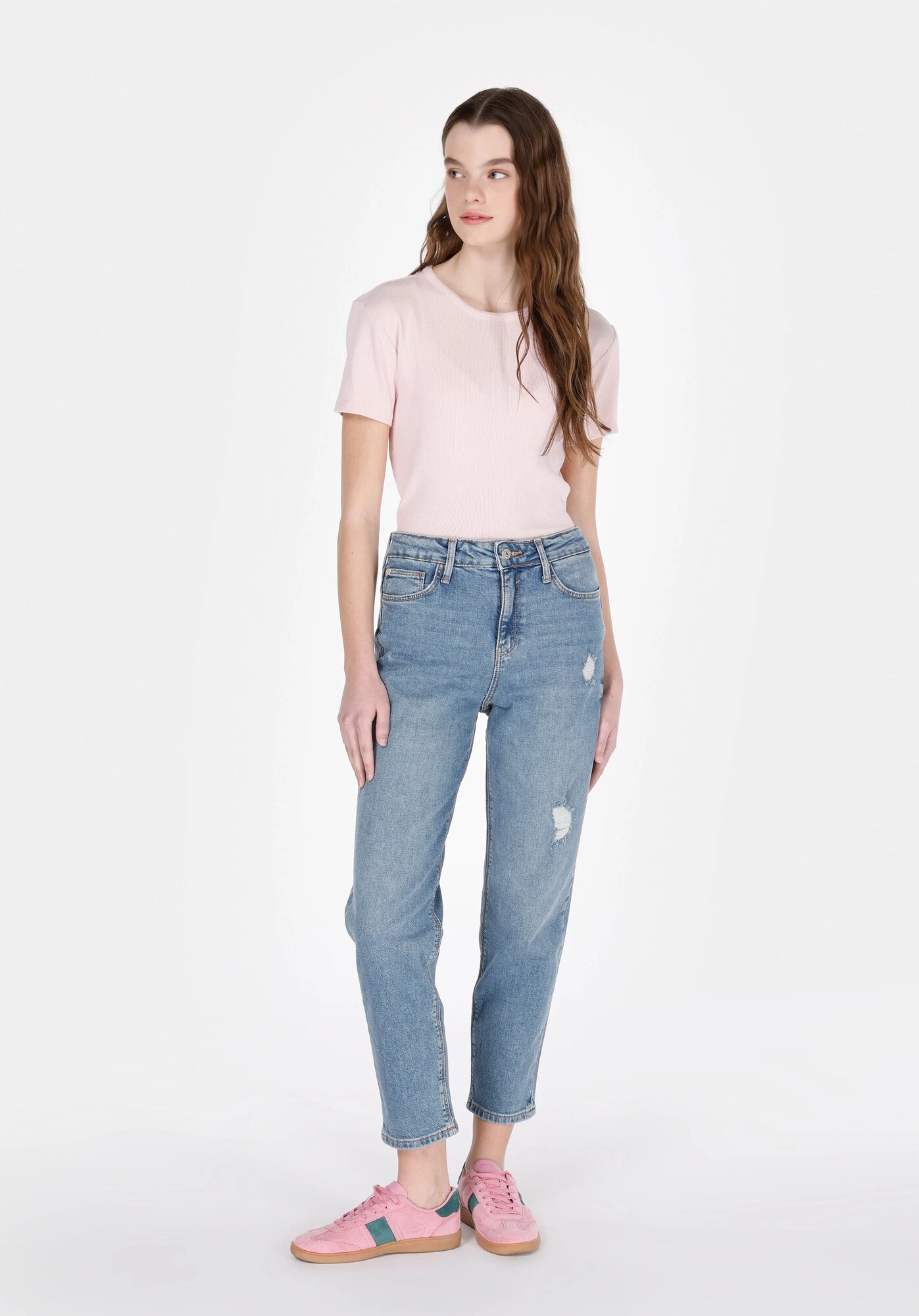 Джинсы мом 896 MARIA Mom Fit 