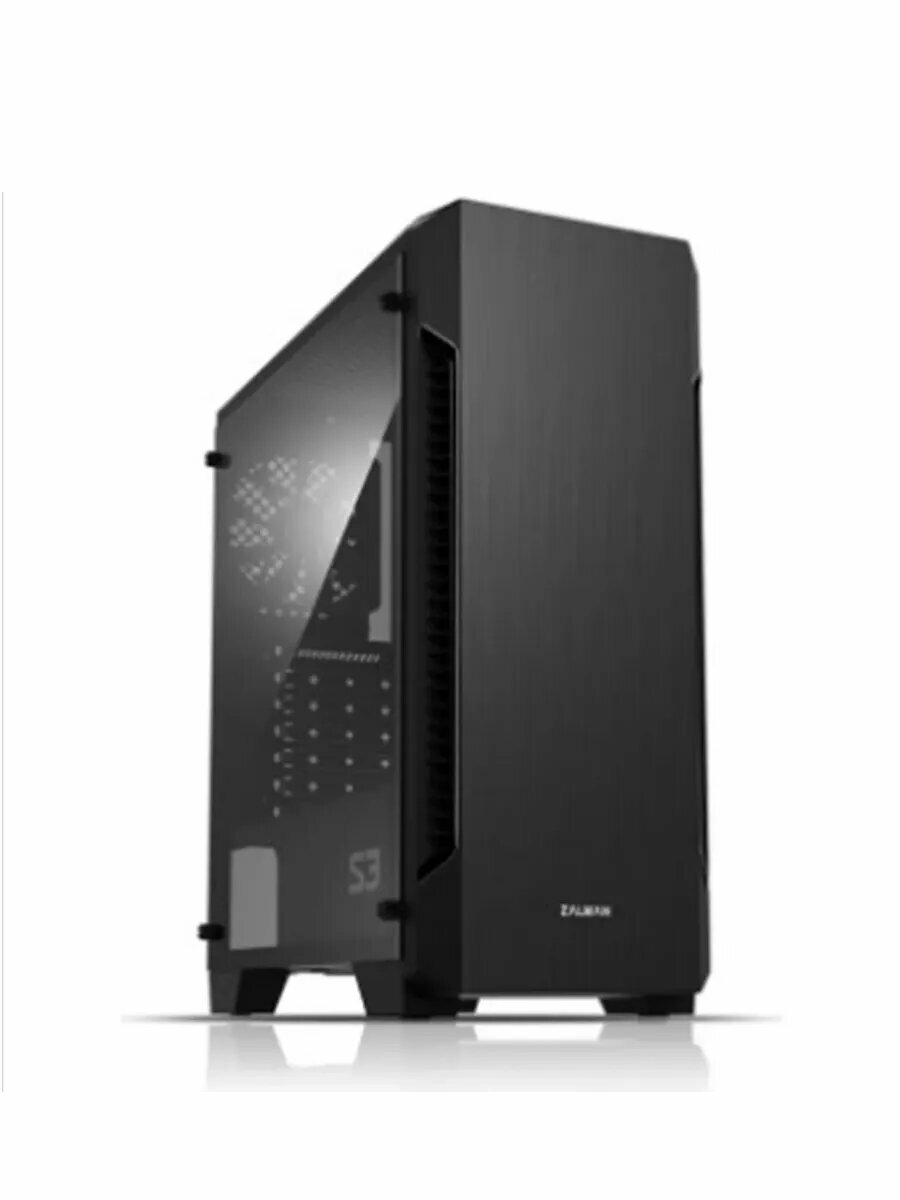 Корпус для ПК S3 черный без БП ATX 2x120mm 2xUSB2.0 1xUSB3.0