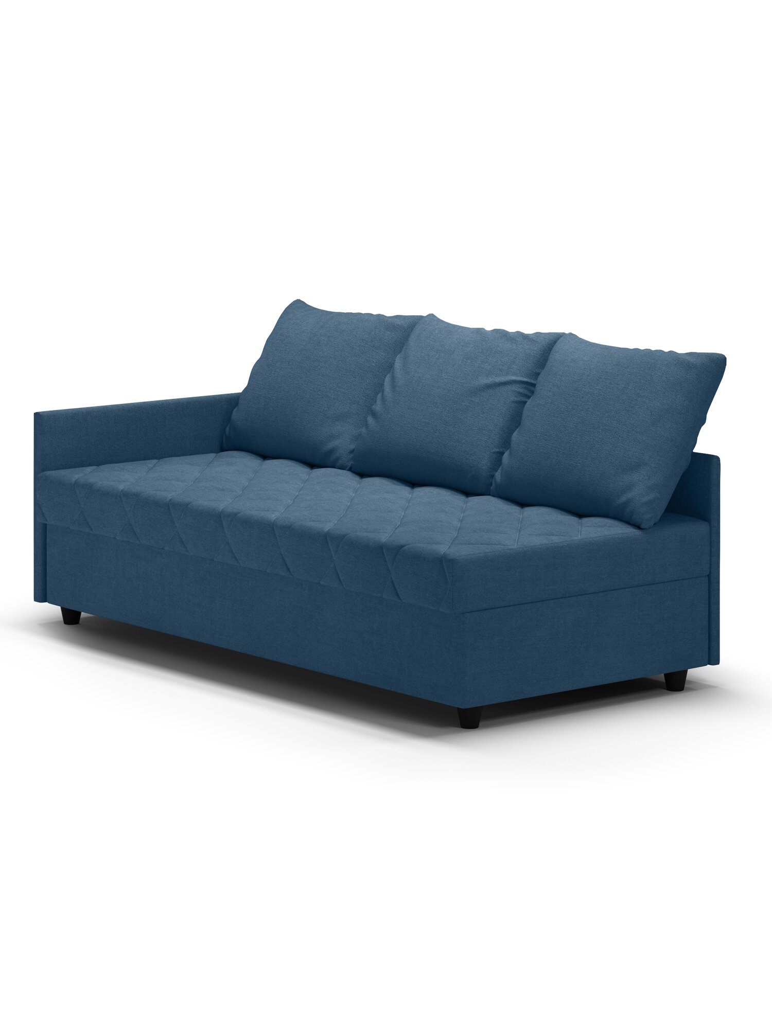 Кушетка WESTENY "ART-312 левая" 195x94x62, 90x190, 1 место, микровелюр Monopoly792