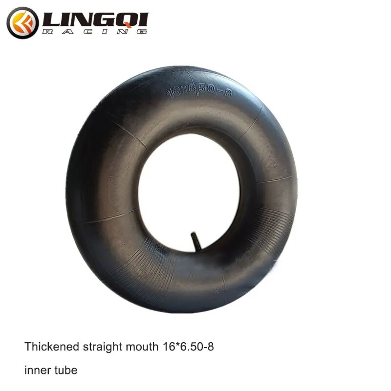 Аксессуары для мотоциклов, инструменты, бутилкаучук 16, 6,50-8 для пит-байка, внутренняя трубка, высококачественные передние и задние шины, детали для мотокросса, Черный