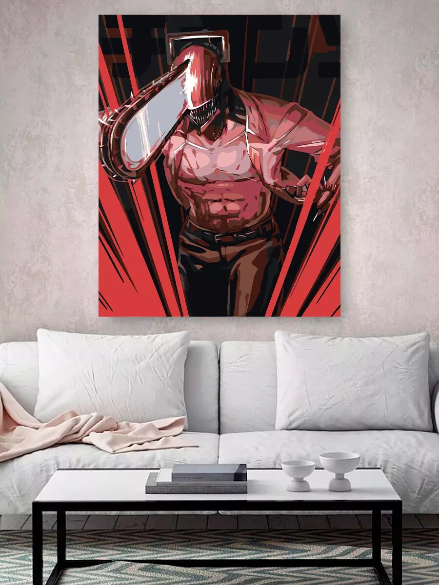 Картина по номерам Аниме