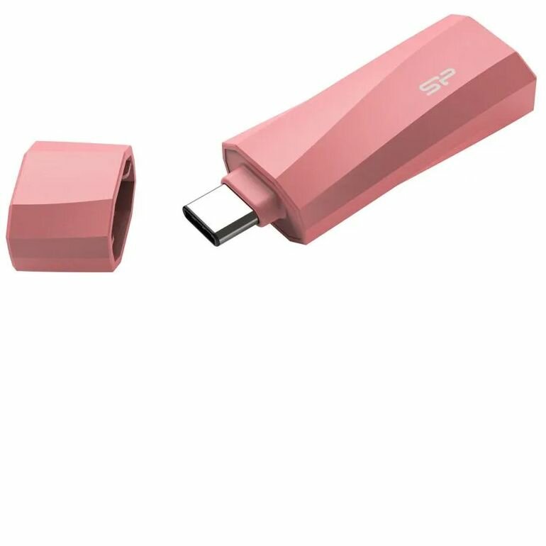 Память USB Flash 128 ГБ Silicon Power Mobile C07 (SP128GBUC3C07V1P) розовый - колпачок, пластик, USB 3.0, чтение - 80 Мб/с