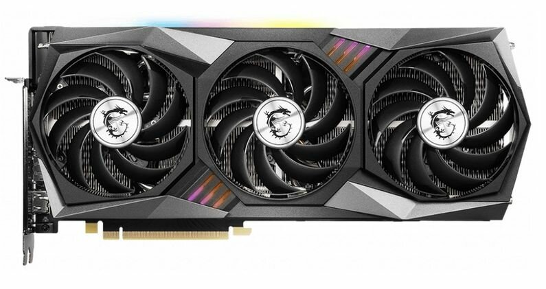 Видеокарта MSI GeForce RTX 3060 Ti GAMING X TRIO (RTX 3060 Ti GAMING X TRIO 8GD6X) - PCI-E 4.0, 8 ГБ, GDDR6X, 256 бит, DisplayPort x3, HDMI, GPU 1410 МГц