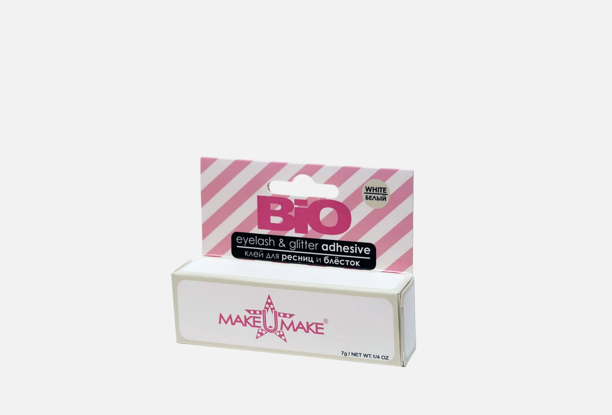 Водостойкий Клей для накладных ресниц и блесток MAKE U MAKE Clear